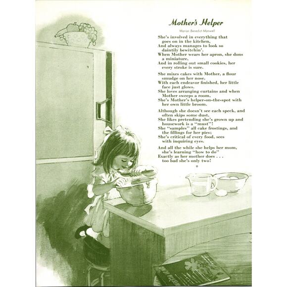 None and/or Unknown | Other | Mothers Helper Marian Benedict Manwell ...